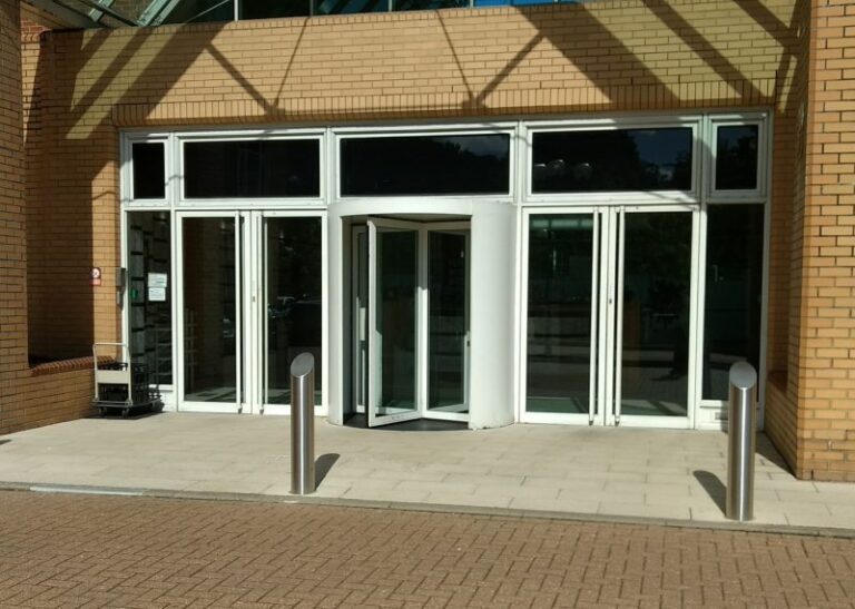 All Glass Revolving Door for Spectrum Point Farnborough